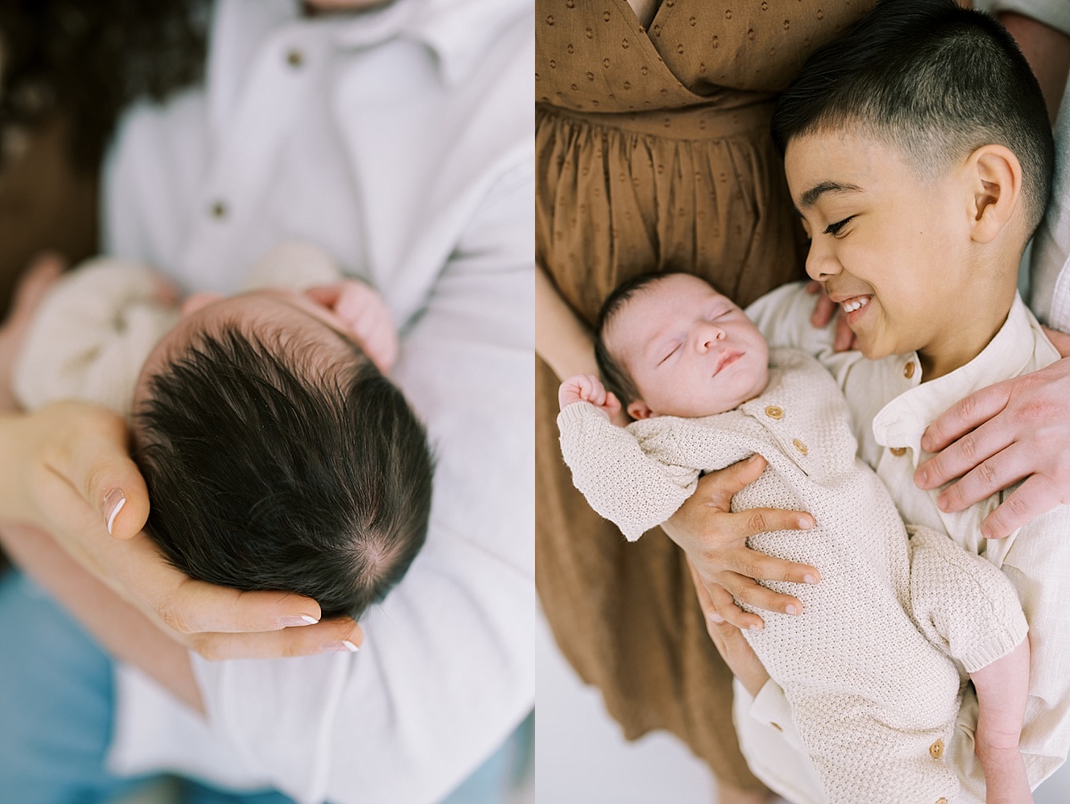 Studio Newborn Family Session in Studio - emiliephillipson.com